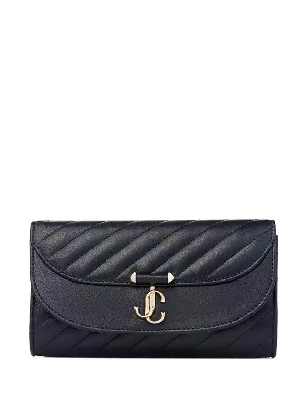 JIMMY CHOO Avenue Curve Quilted Shoulder Bag