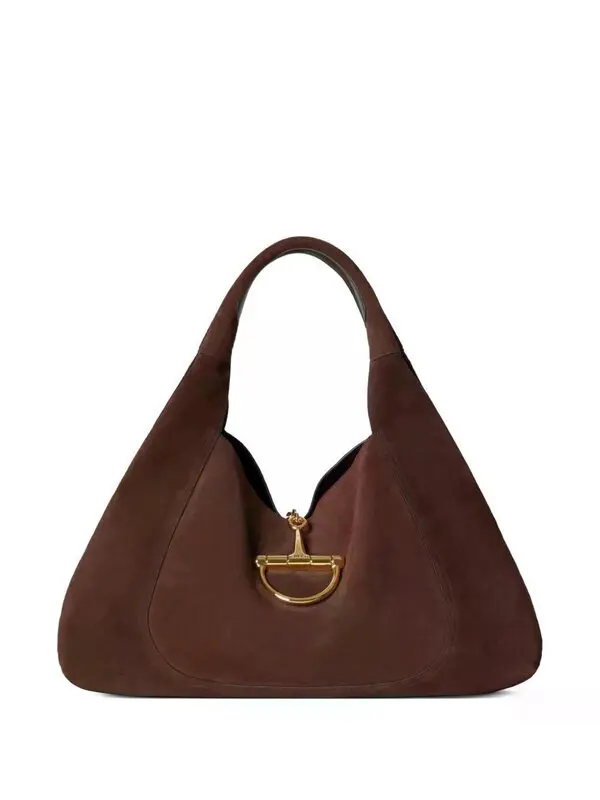 Gucci Softbit Suede Shoulder Bag