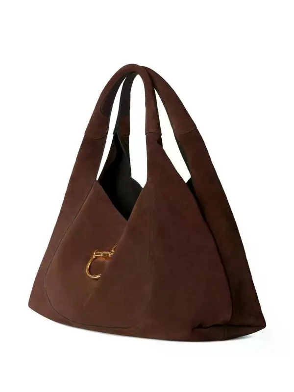 Gucci Softbit Suede Shoulder Bag