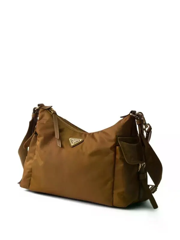 Prada Explore Pocket Shoulder Bag - Brown