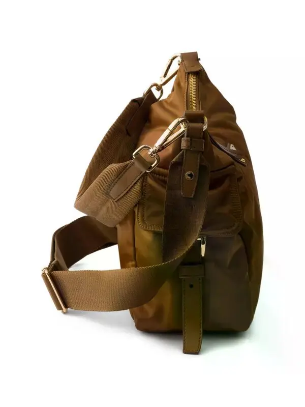 Prada Explore Pocket Shoulder Bag - Brown