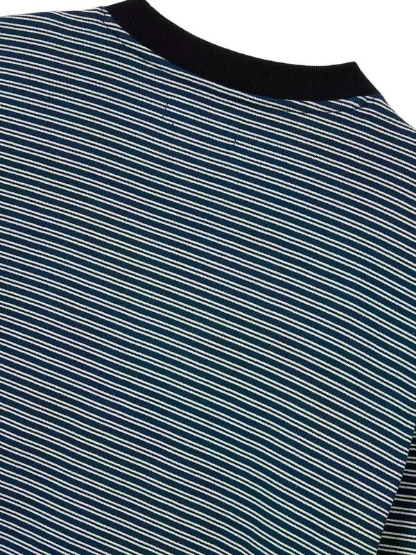 STUDIO TOMBOY Striped Long-sleeves Top - Green