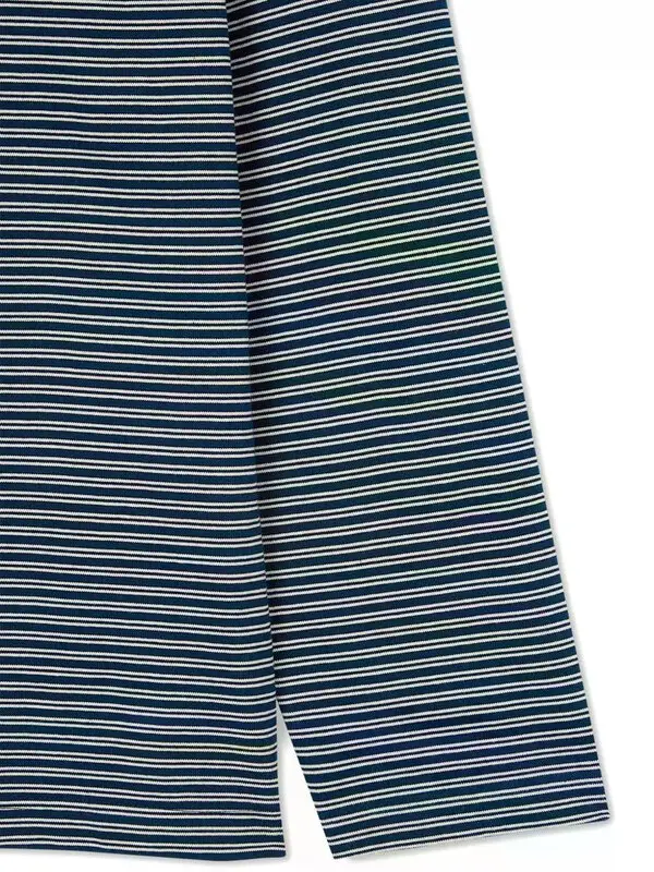 STUDIO TOMBOY Striped Long-sleeves Top - Green