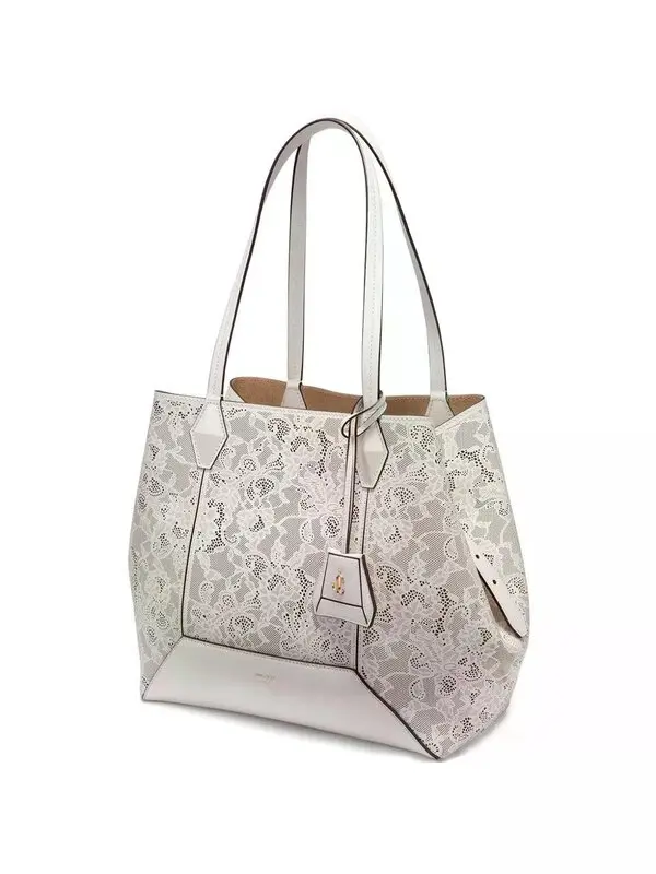 JIMMY CHOO Medium Tote Bag With Hanging Charm