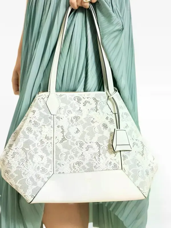 JIMMY CHOO Medium Tote Bag With Hanging Charm