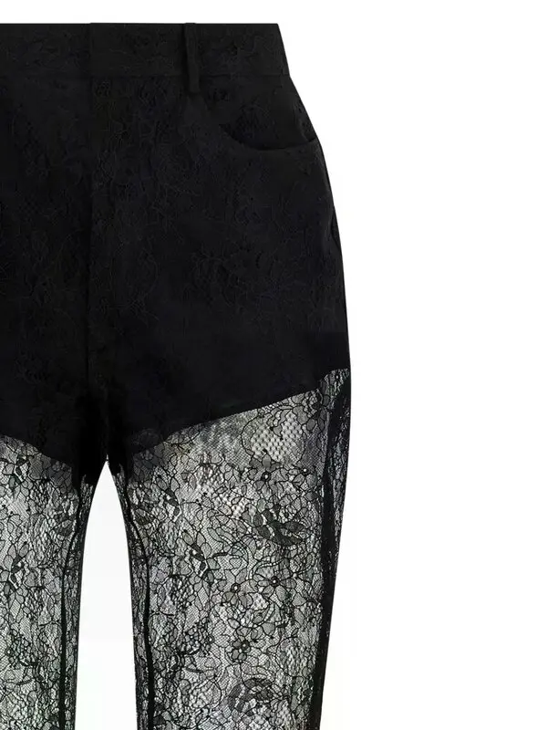 Giuseppe Di Morabito Lace Flared Trousers