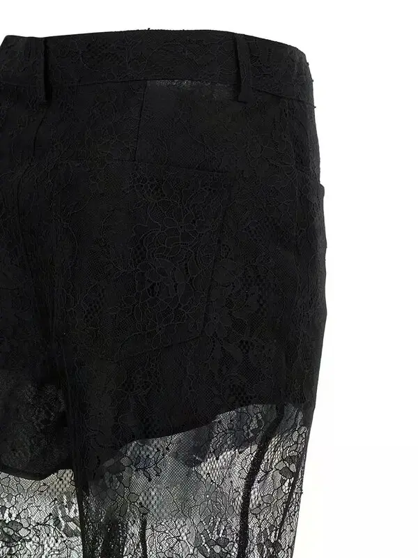 Giuseppe Di Morabito Lace Flared Trousers