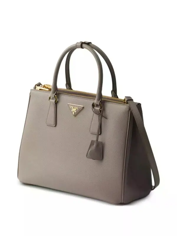 Prada Galleria Large Tote Bag - Grey