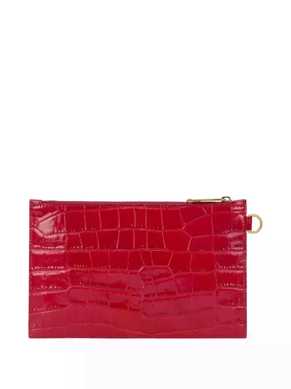 Roberto Cavalli Leather Clutch Bag