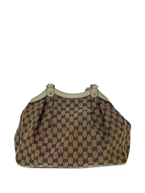 Gucci Medium Sukey Sima Gg Shoulder Bag - Neutrals