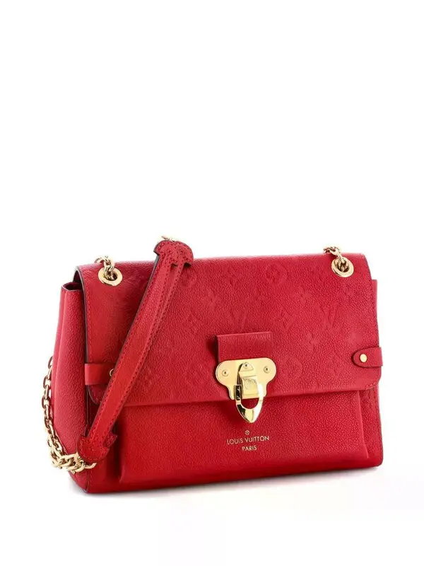 LOUIS VUITTON Vavin Pm Crossbody Bag Monogram Empreinte Leather - Red