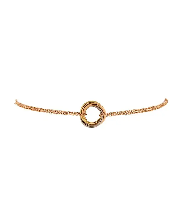 CARTIER Trinity Chain Bracelet 18k Tricolor Gold - K Gold