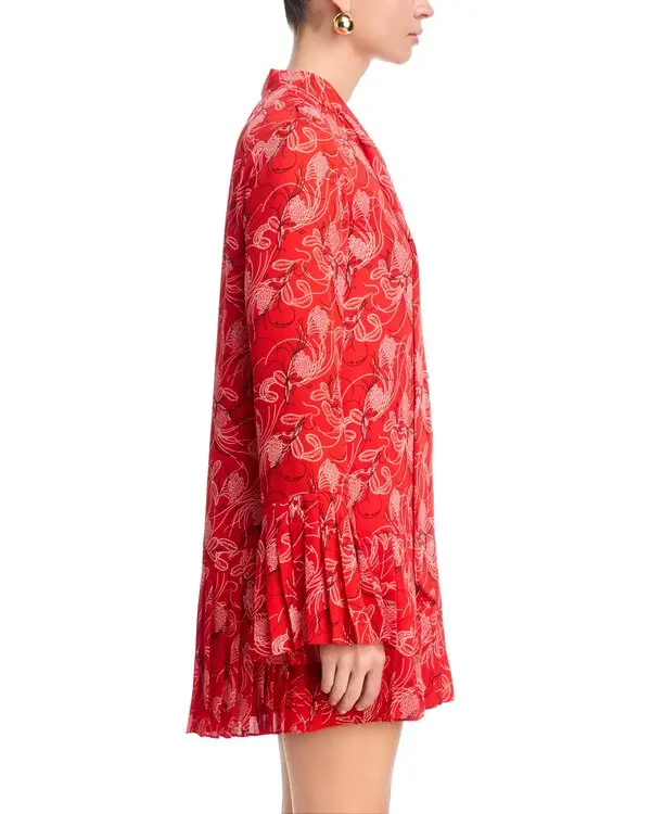 open lace back dress Bisou Bisou