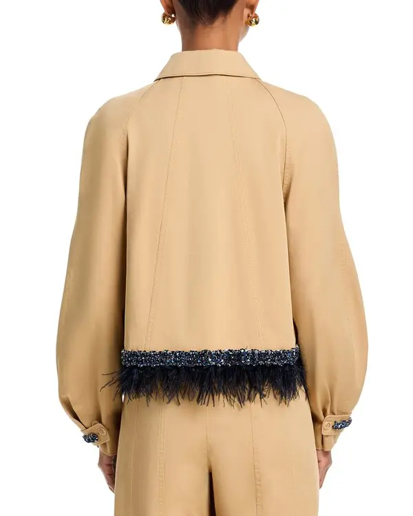 Cinq À Sept Carmila Jacket - Khaki/navy