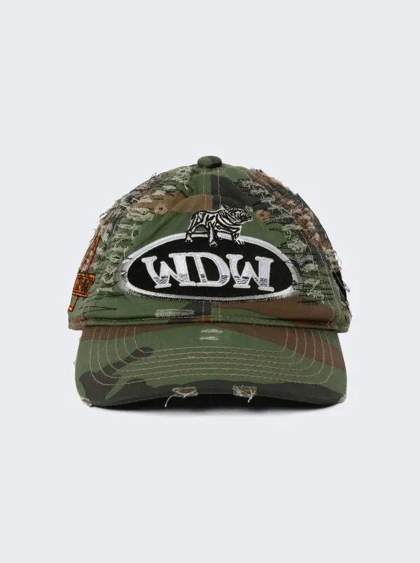 WHO DECIDES WAR BY EV BRAVADO Distressed Dale Cap - Green