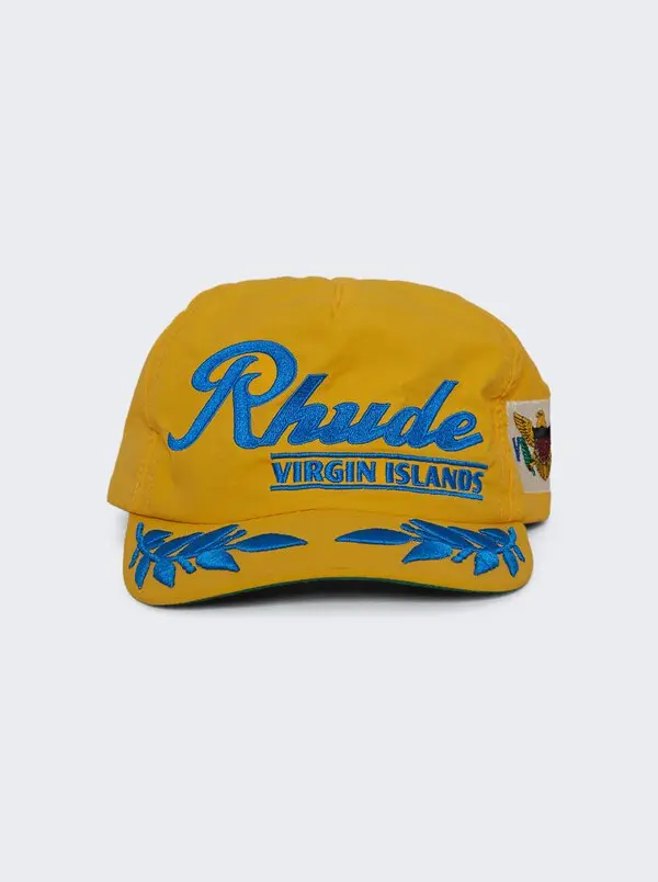 Rhude Virgin Islands Cap - Yellow