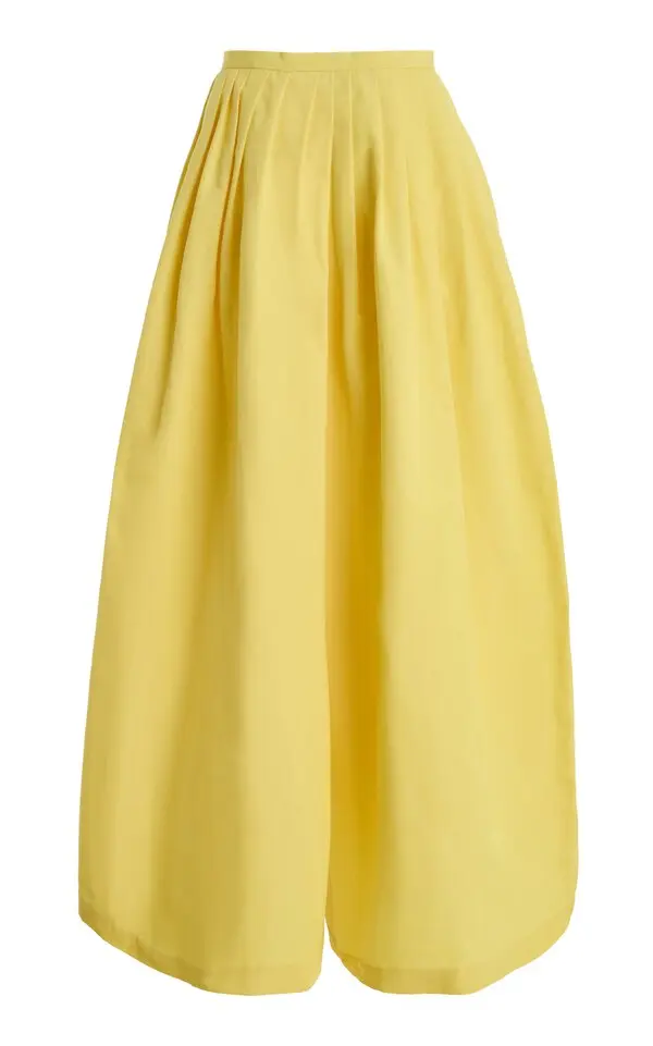Rosie Assoulin Cotton Skant Skirt
