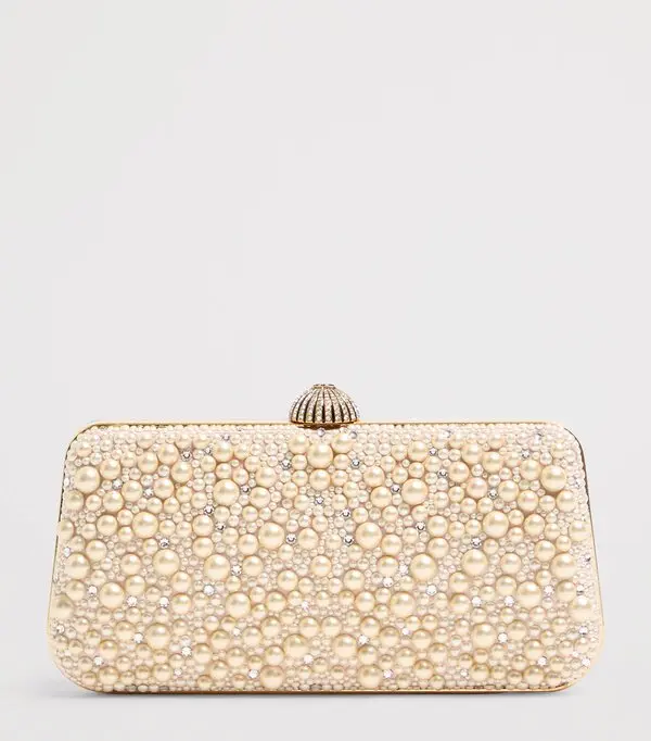 Valentino Garavani Beaded Carry Secrets Clutch