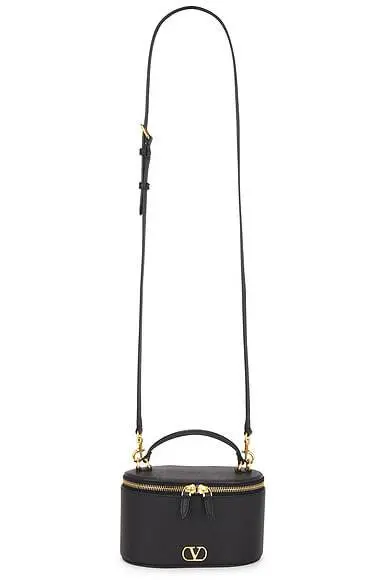 Valentino Garavani Vlogo Signature Vanity Case Bag - Nero