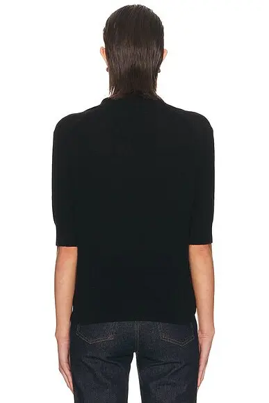 Khaite Shrunken Jo Sweater - Black