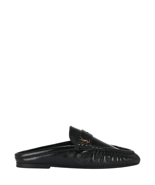 Saint Laurent Le Loafer Mule Mocassin - Nero
