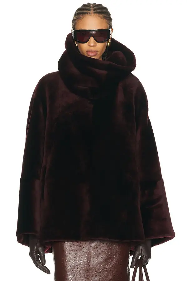 Nour Hammour Lodge Shearling Coat