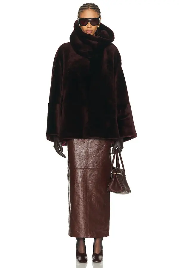 Nour Hammour Lodge Shearling Coat