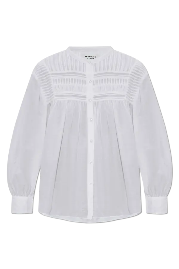 MARANT ETOILE Shirt Plalia - White