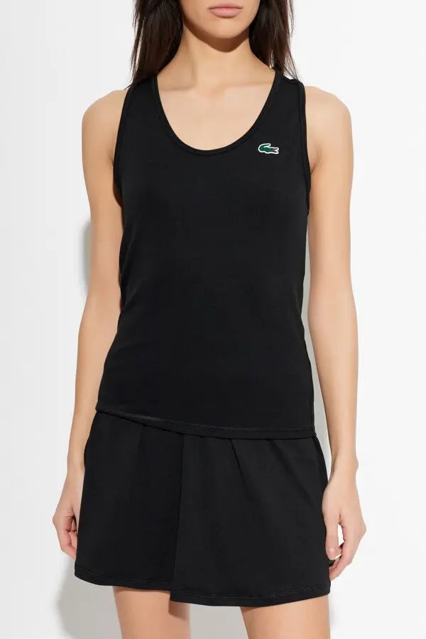 Lacoste Off-shoulder Top - Black