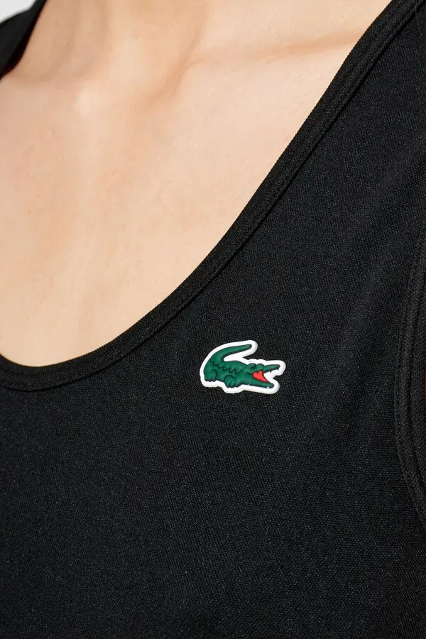 Lacoste Off-shoulder Top - Black