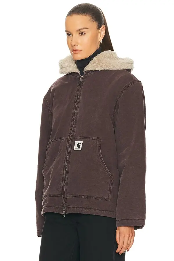 Carhartt Work In Progress Hooded Mitch Jacket - Palisander