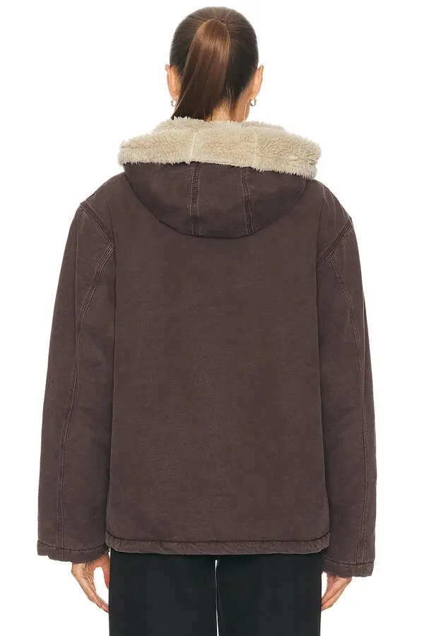 Carhartt Work In Progress Hooded Mitch Jacket - Palisander
