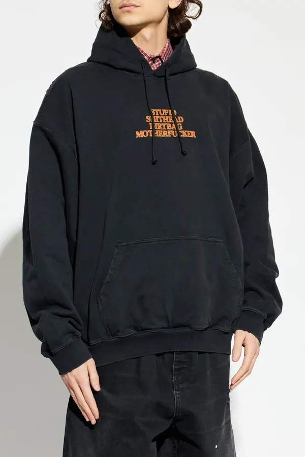 Vetements Printed Oversized Sweatshirt