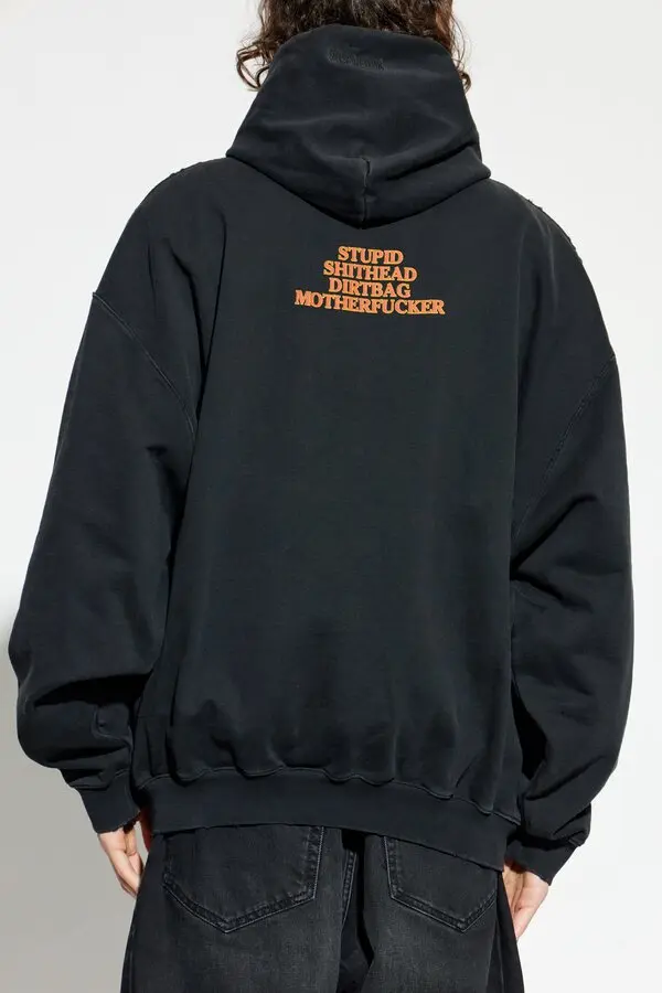 Vetements Printed Oversized Sweatshirt