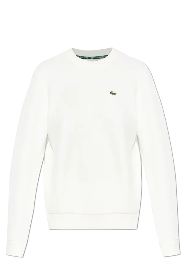 Lacoste Crew Neck Sweatshirt - White
