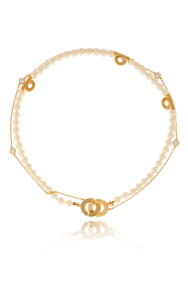 FERRAGAMO Double Strand Choker - Gold