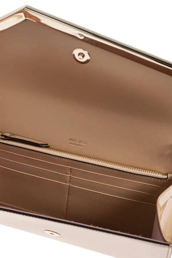 JIMMY CHOO Emmie Clutch - Beige