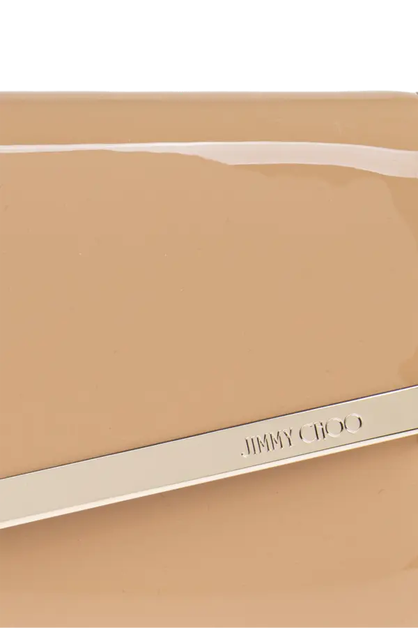 JIMMY CHOO Emmie Clutch - Beige