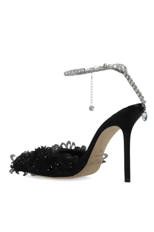 JIMMY CHOO Saeda Heeled Shoes - Black
