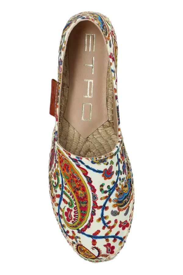 Etro Printed Espadrilles - Multicolour