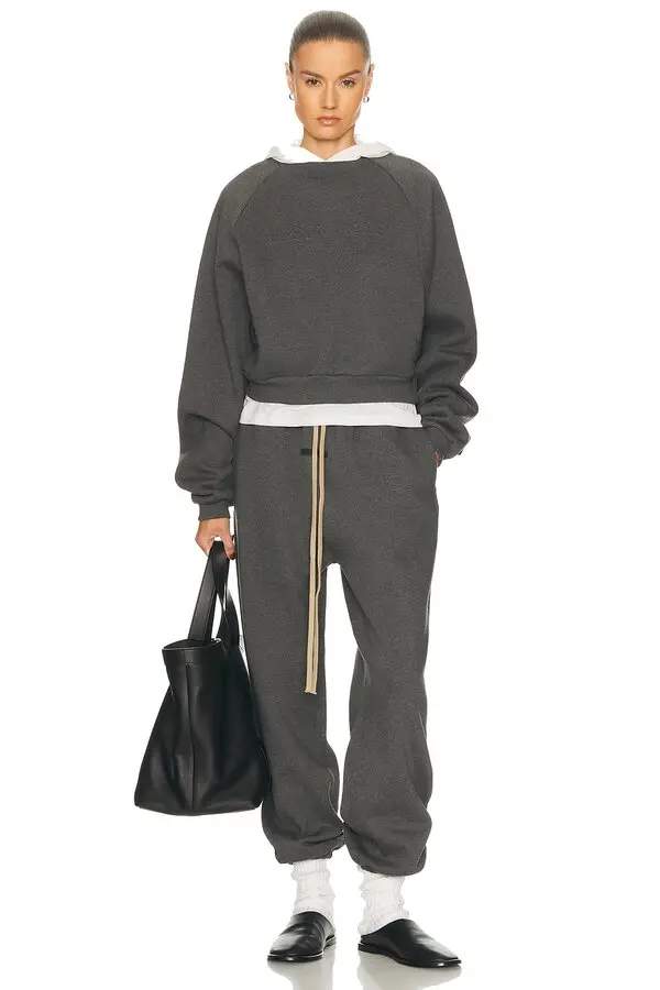 Fear Of God Classic Fit Hooded Tee - Ivory