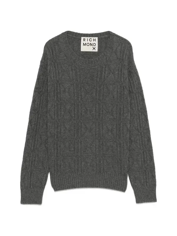John Richmond Long Sleeve Sweater