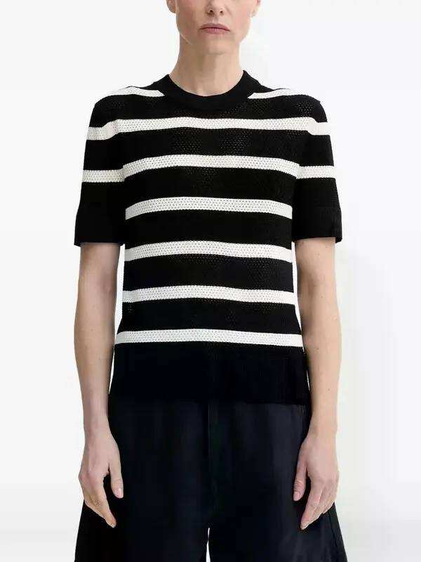 Filippa K Striped-pattern Short-sleeve T-shirt
