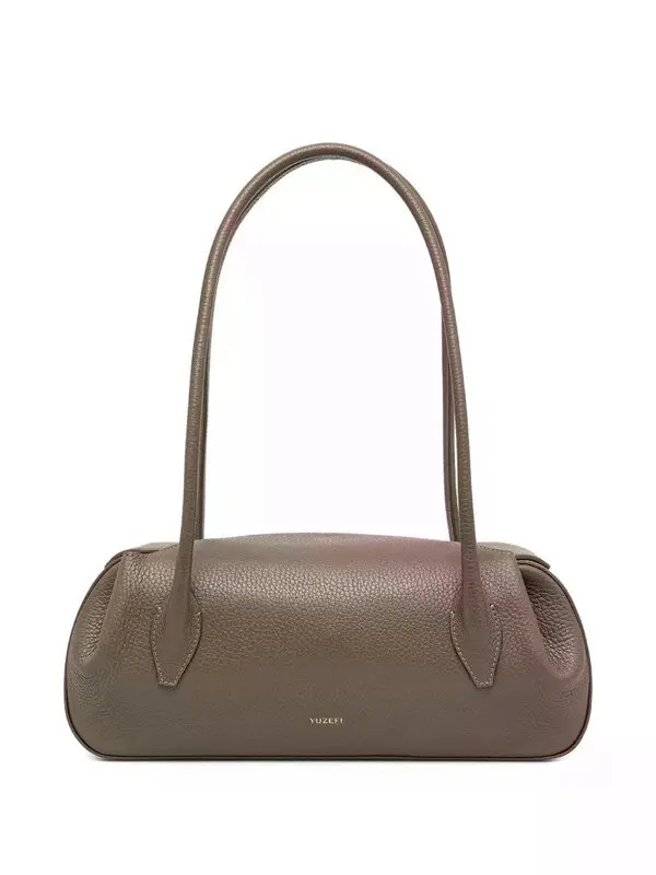 Yuzefi Oyster Shoulder Bag - Brown