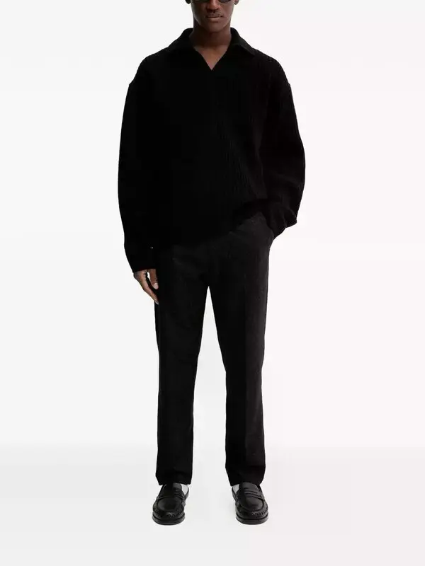 Filippa K Ribbed V-neck Sweater