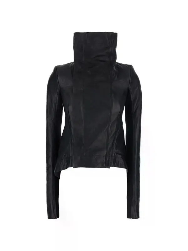 Rick Owens Leather Zip-up Jacket