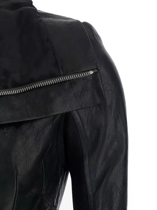 Rick Owens Leather Zip-up Jacket