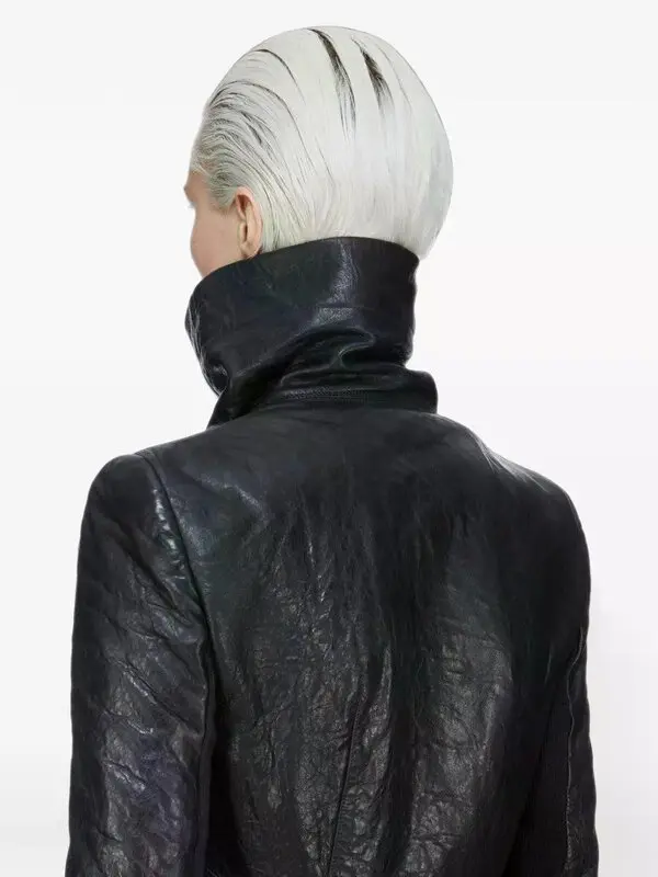 Rick Owens Leather Zip-up Jacket