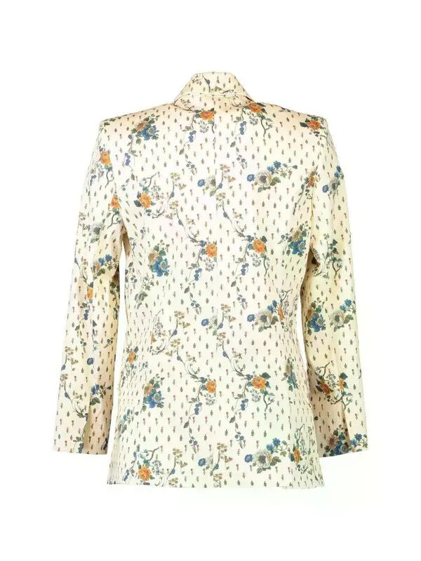 Borgo De Nor Floral Twill Quinn Jacket