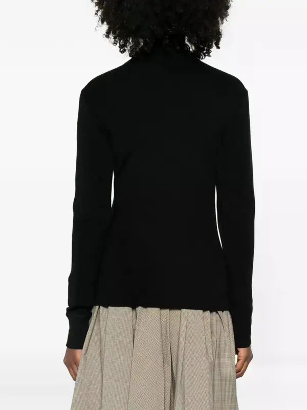 6397 Zip-up Collar Sweater